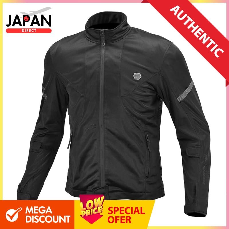 [KOMINE] Motorcycle JK-1623 Protect Full Mesh Jacket Neo 07-1623 Men's Black L | Shopee Malaysia