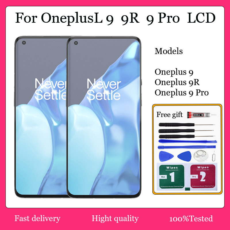 Original AMOLED For Oneplus 9 9R 9 Pro LCD Display Touch Screen ...
