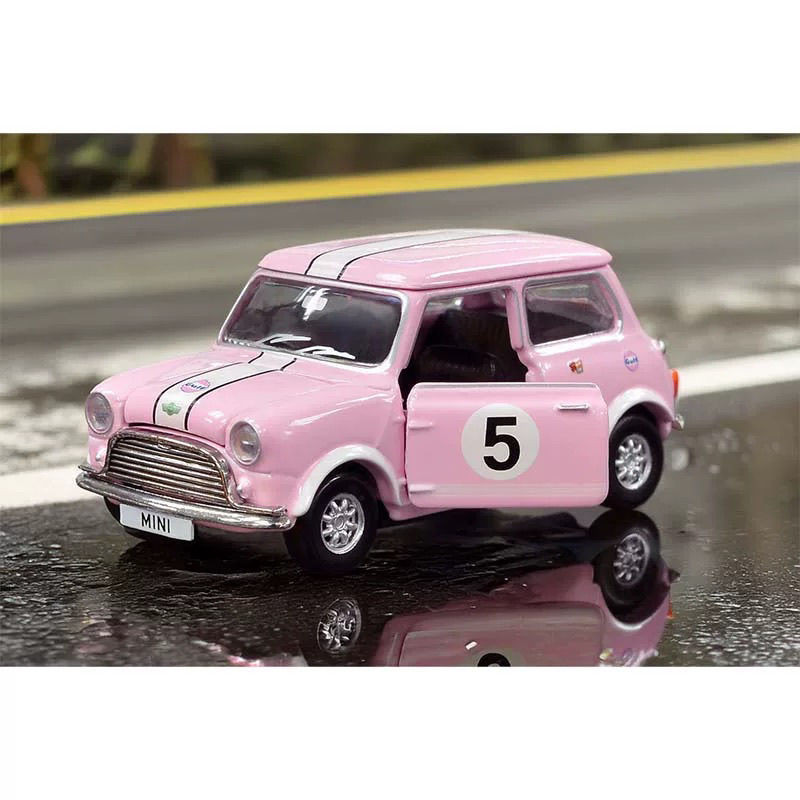 Tiny Micro Shadow 1: 50 Pink Bay Mini Racing Mini Cooper Mk1 Pink 5 ...