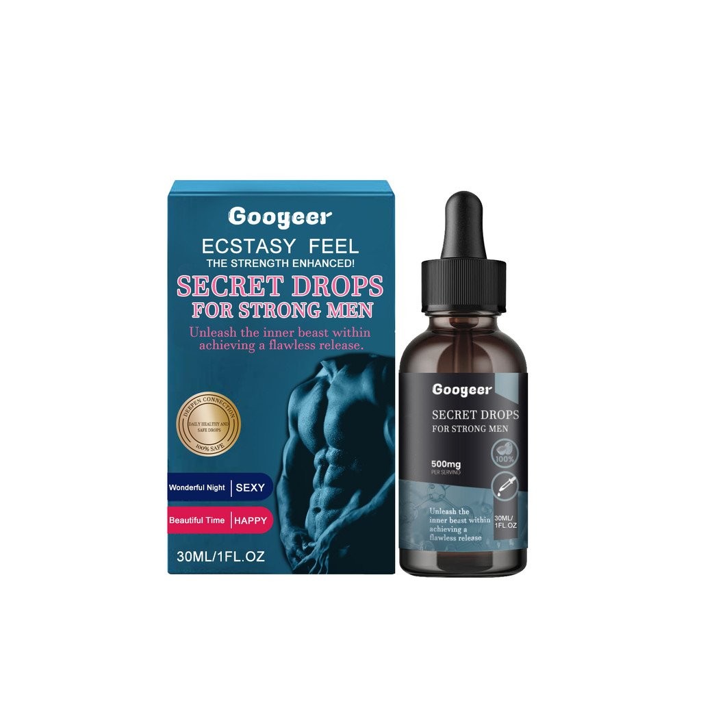 Googeer Male Strong Secret Drops Relieve Anxiety Relax Body Mind ...