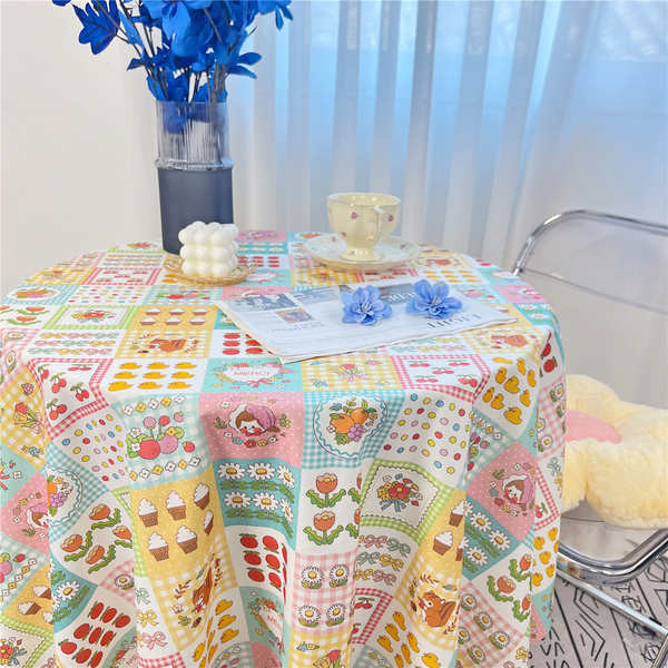 pembalut meja sekolah lapik meja murid Kertas dinding kotak-kotak gaya ...