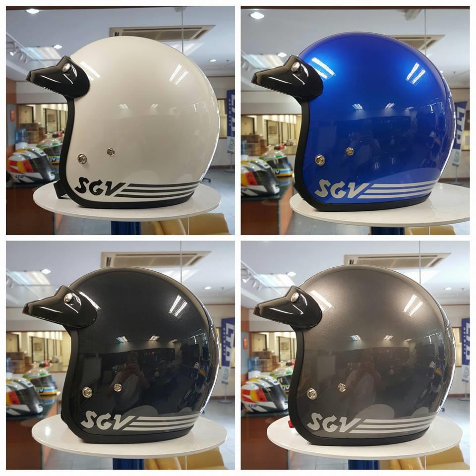 100% Original Saiz Besar Size XL SGV 62 XL Size Special Helmet Topi ...