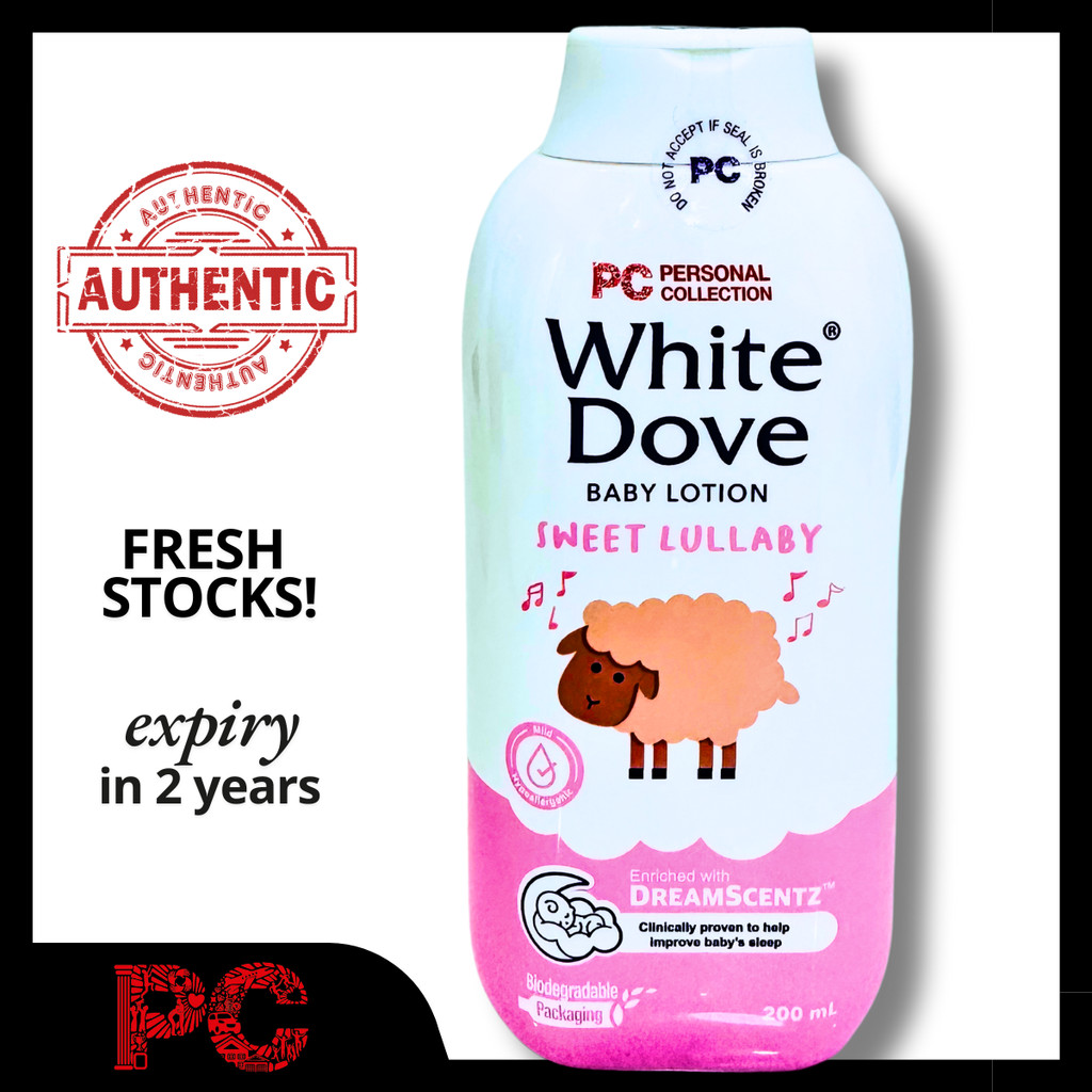 White Dove Sweet Lullaby Baby Lotion 200ml by PC Personal Collection ...