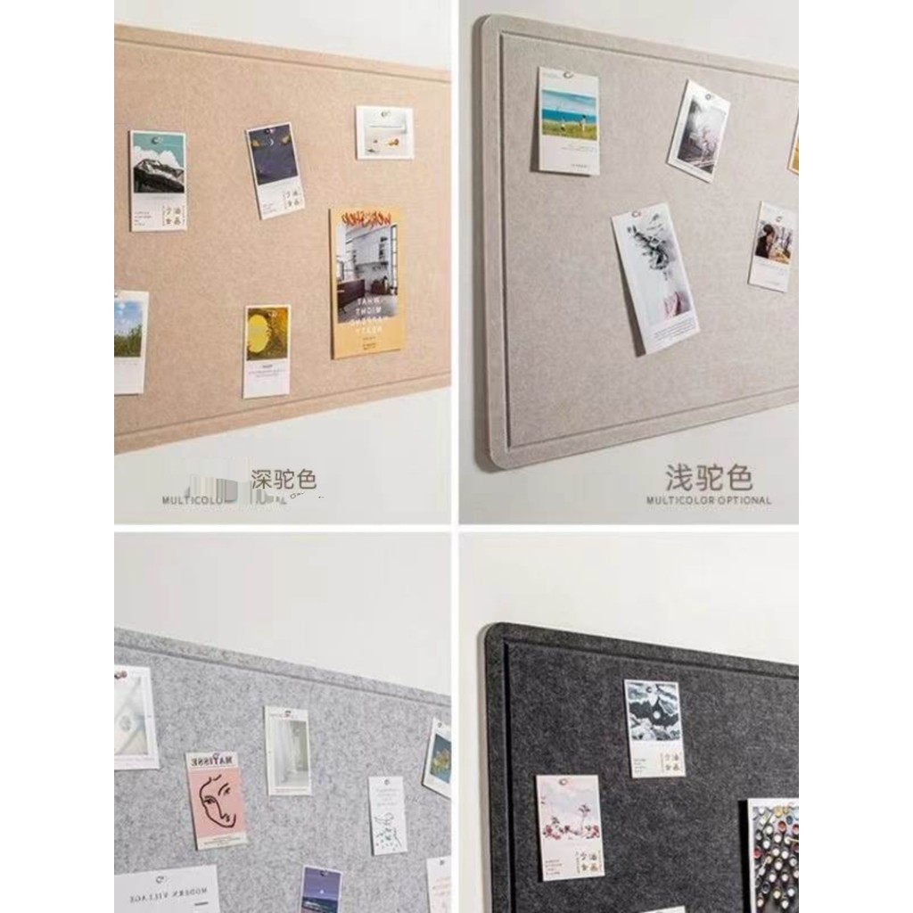 Pelekat Dinding Papan Felt Ins Gaya Tadika Hiasan Kreatif Latar ...