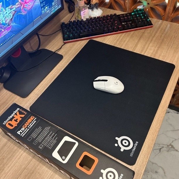 Steelseries SteelSeries Mouse Pad Oversized qck Gaming Solid Color ...