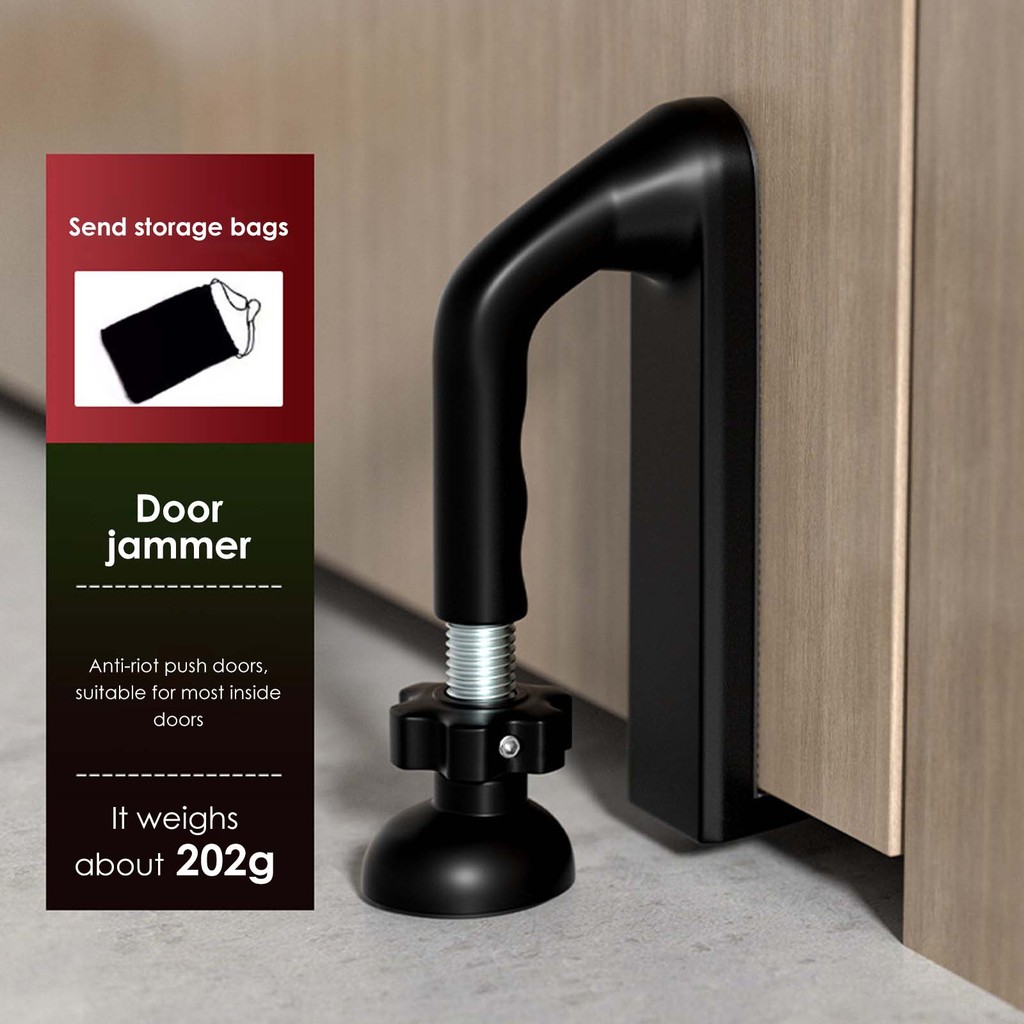 LM Adjustable threaded door stopper, bed frame, anti-vibration tool ...