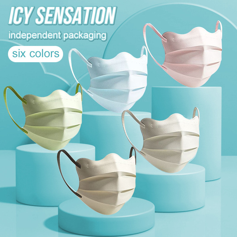50 Pcs Adult Mask Individually Packaged In Macaron Color Fashionable ...
