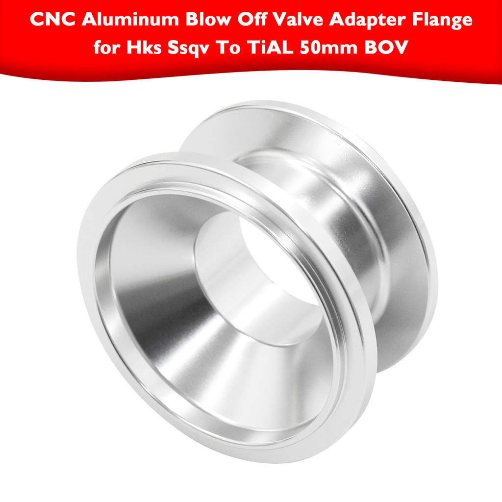 CNC Aluminum Blow Off Valve Adapter Flange for Hks Ssqv To TiAL 50mm ...