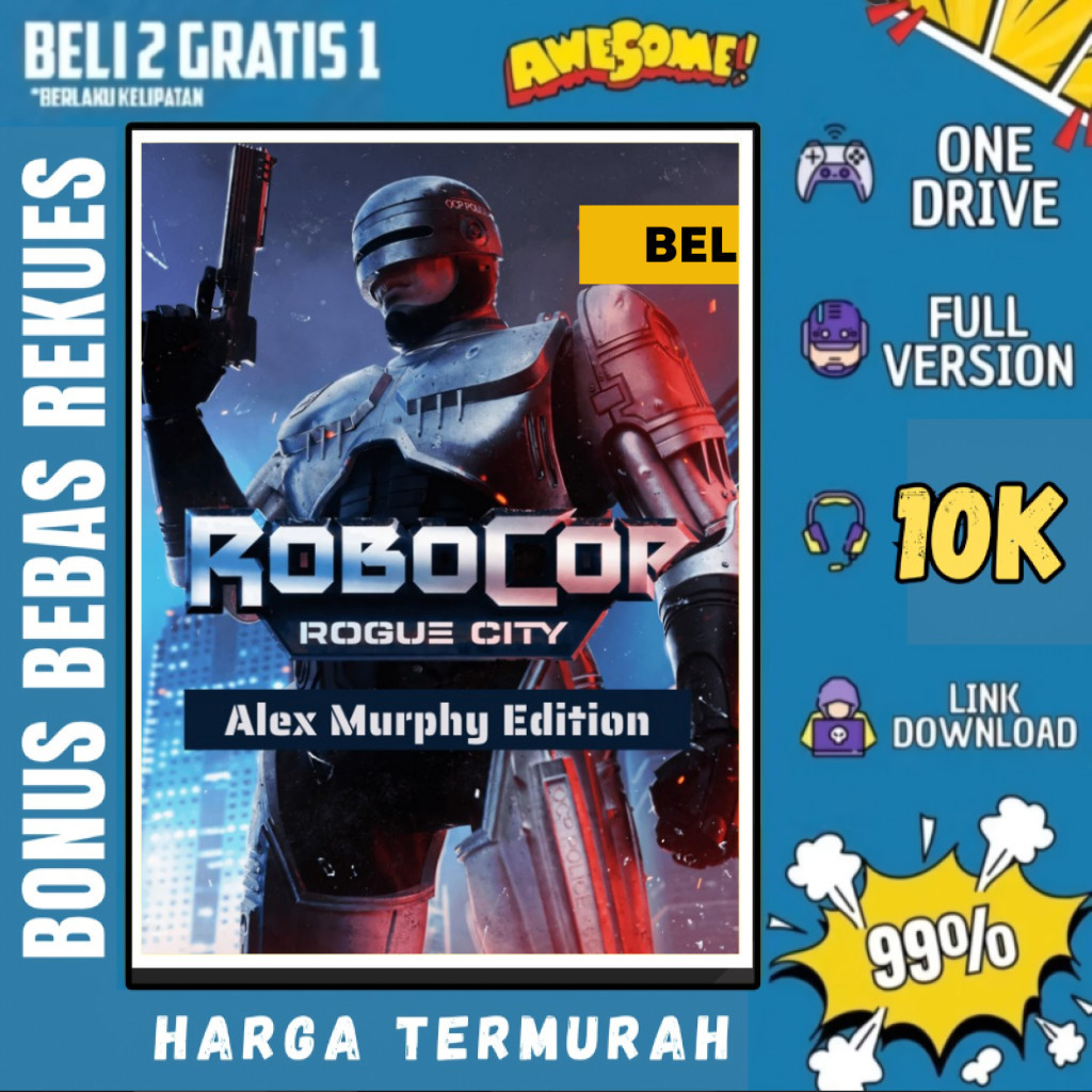 ROBOCOP ROGUE CITY ALEX MURPHY EDITION - PC GAMES - LAPTOP GAMES - PC ...