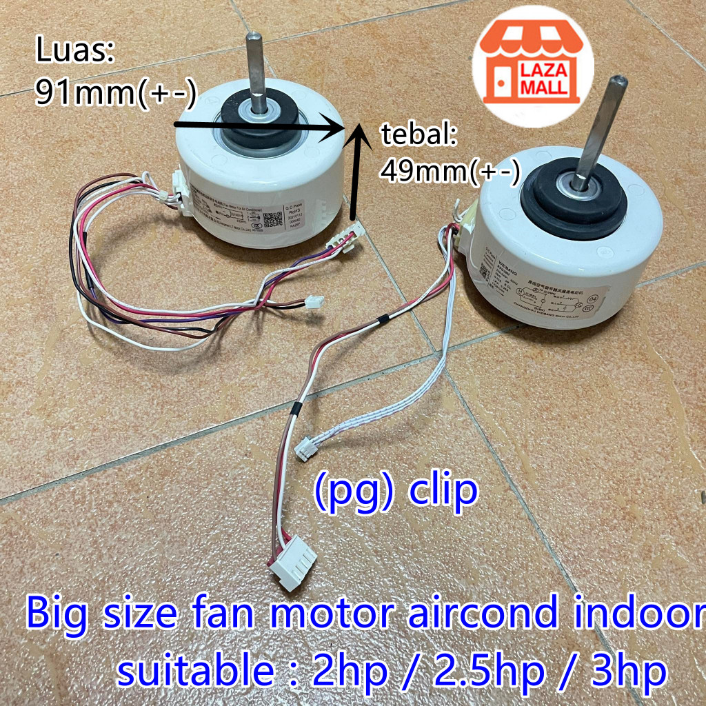 2hp / 2.5hp / 3hp Aircond AC indoor fan motor Universal aircond PG wire ...