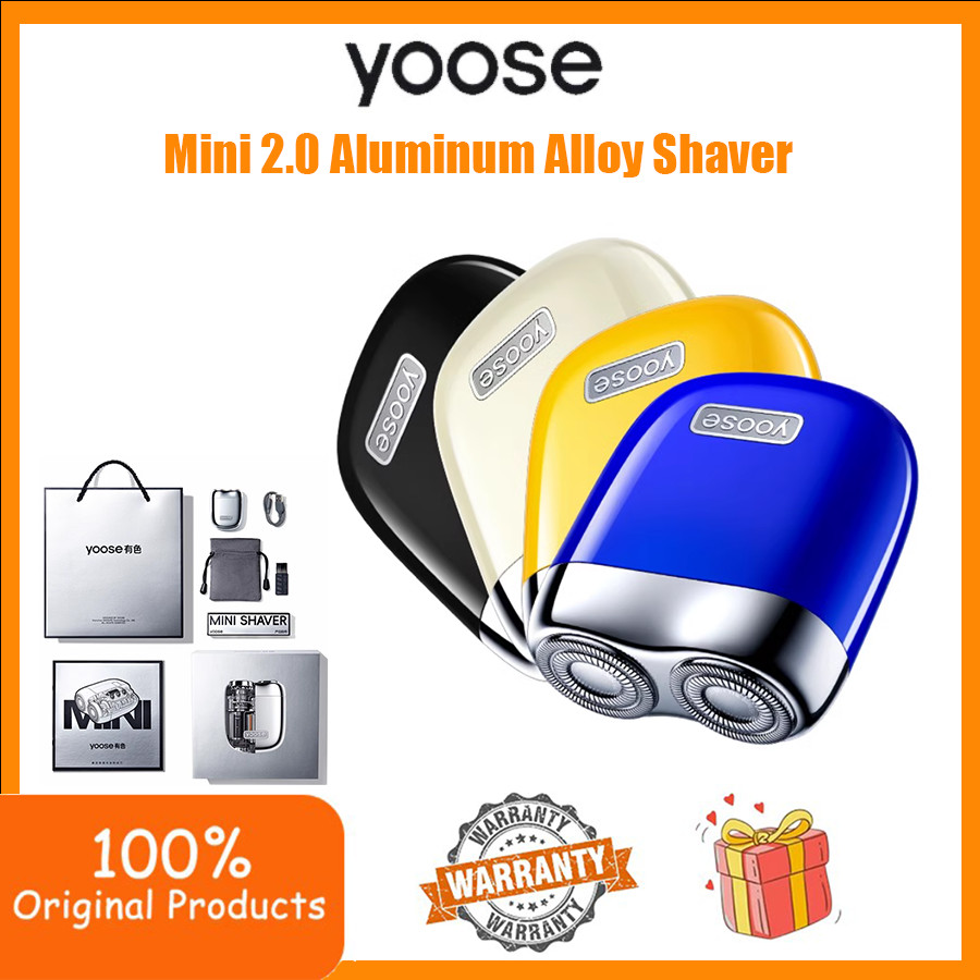 yoose Mini Shaver 2.0 Portable Electric Rechargeable Razor for | Shopee ...