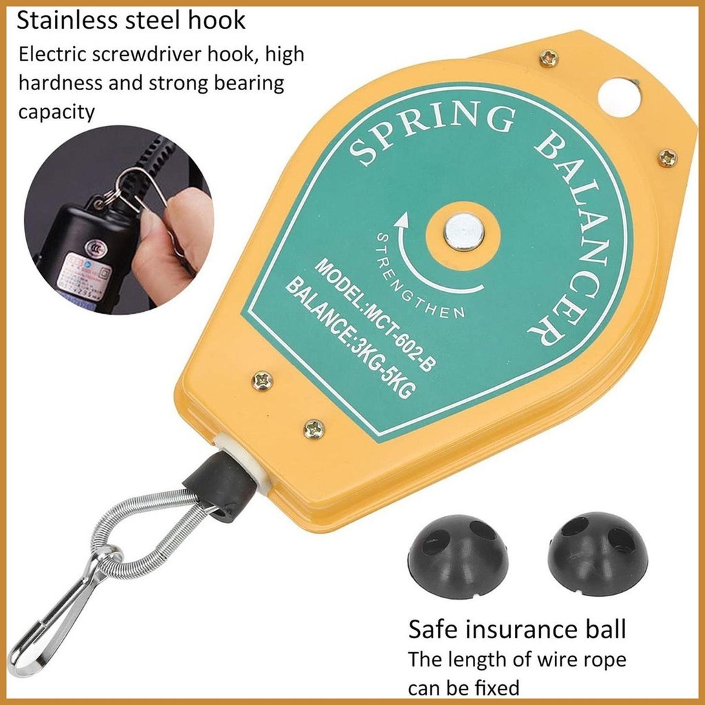 Retractable Spring Balancer 3-5Kg Bearing Retractable Tool Balancers ...