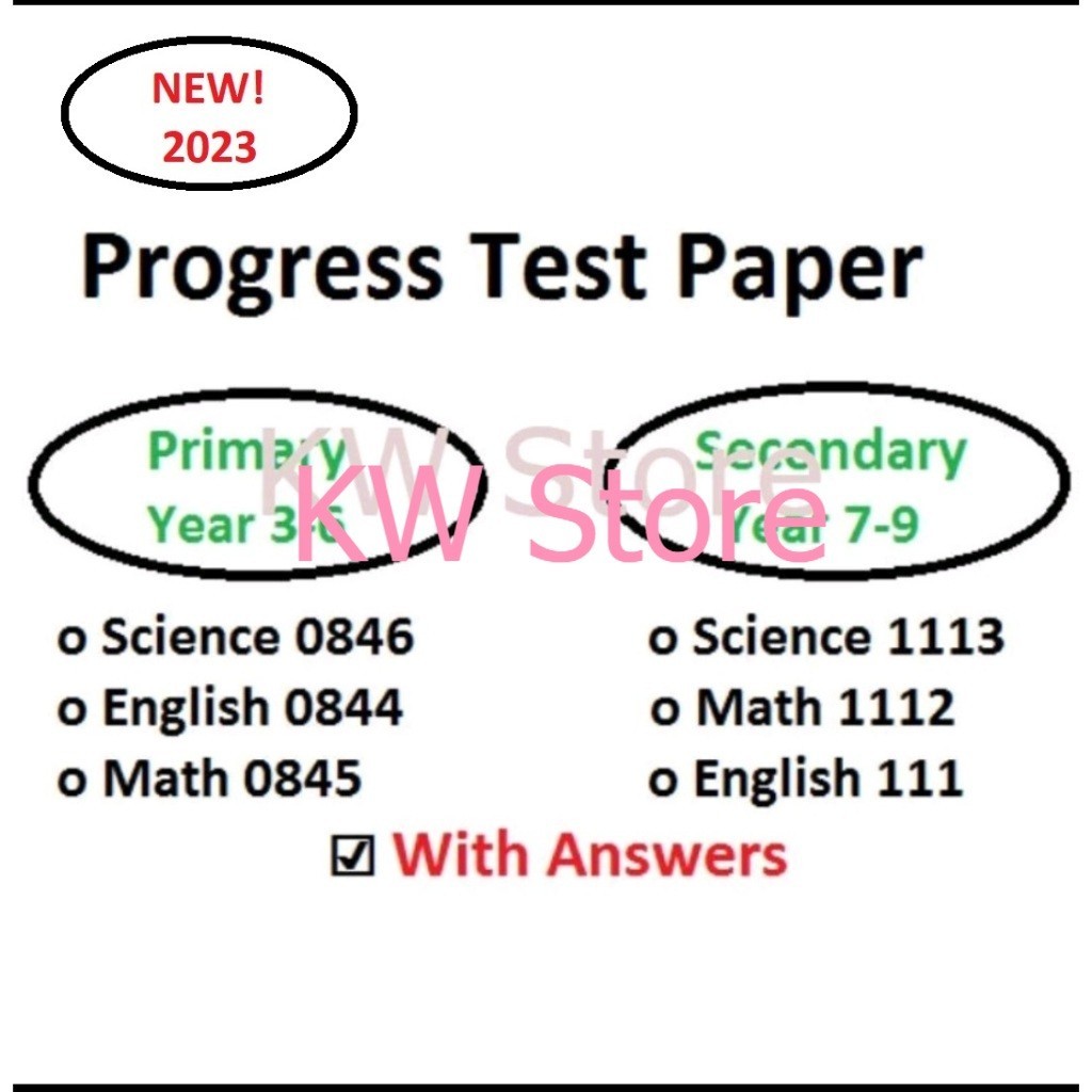 [2023] TP980 Cambridgess Progress Checkpoint Paper + Mark Scheme┃Year 3 ...