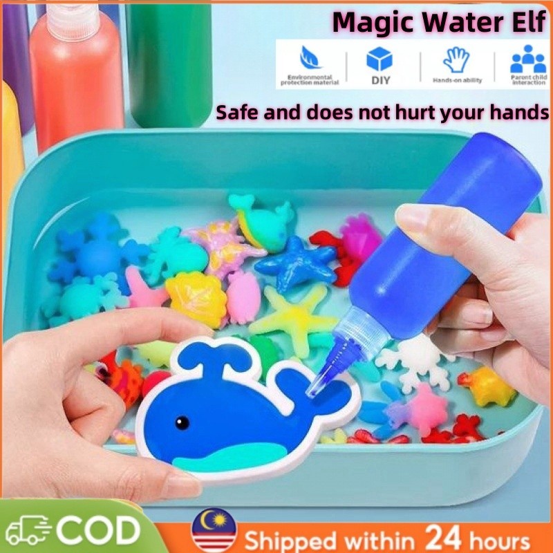 In Stock！Magic Water Elf Set Kids Educational Toys Handmade Art Craft ...