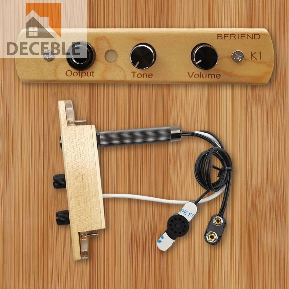 [Deceble.my] Cajon Box Drum Preamp/Pickup Electronic Pick-up System ...