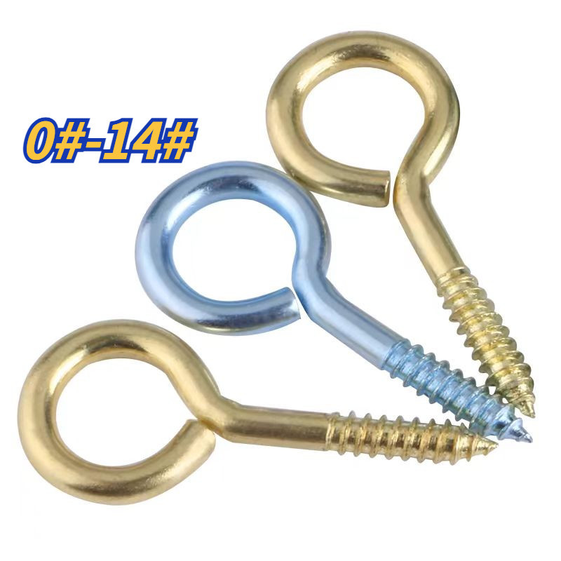 [XNY] Closed Hook Ring Screw Hook Screw Sheep Eye Nail Sheep Eye Screw ...