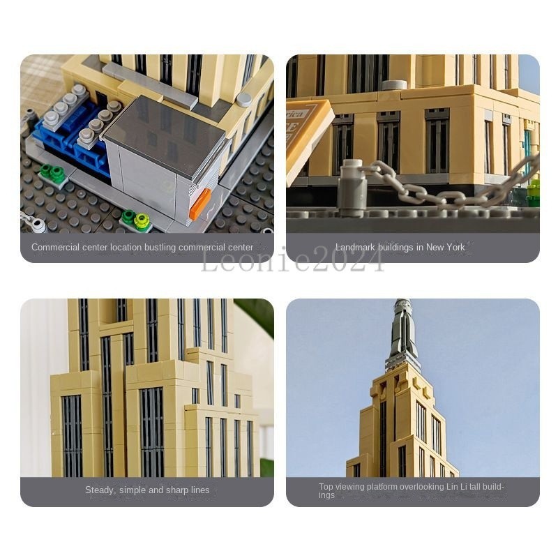 New Collection World Famous Architecture Building Blocks of Empire ...