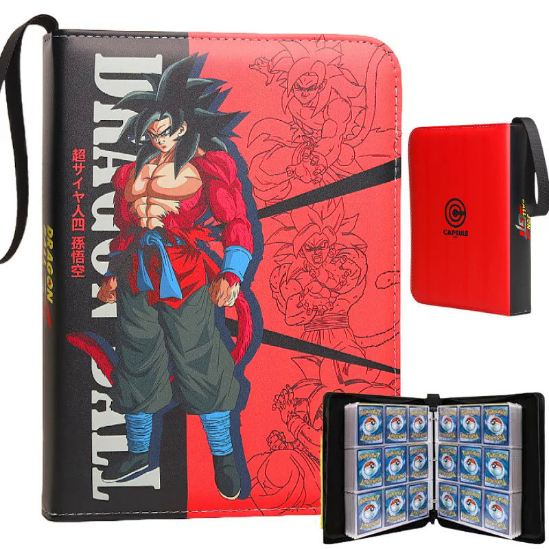 400pcs/900pcs Card Album Book Anime Dragon Ball Collection Card Storage ...
