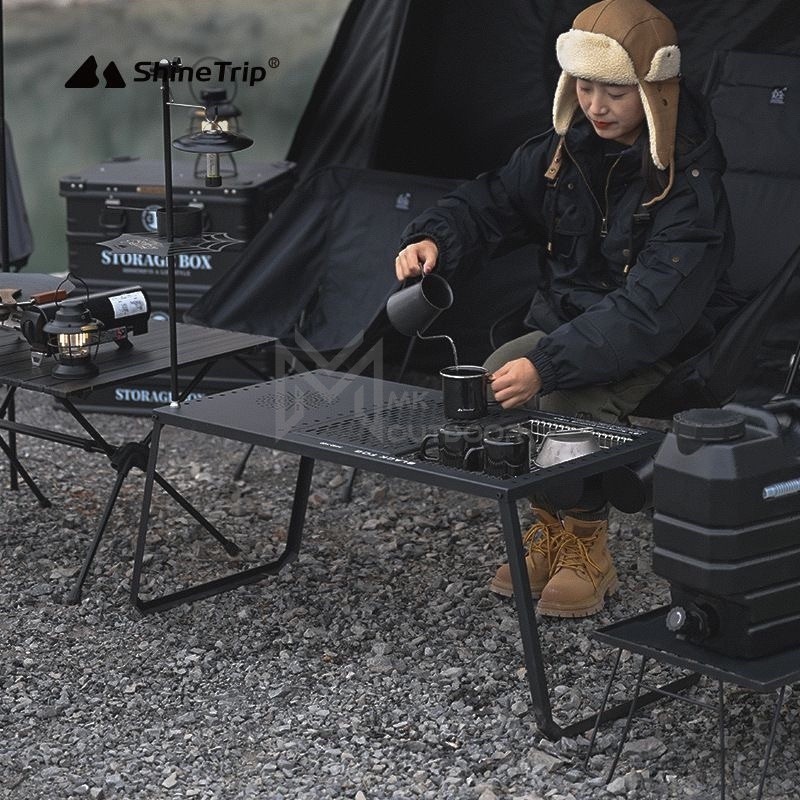 ShineTrip IGT Free Combination Foldable Table A440-H00 Black Mist ...