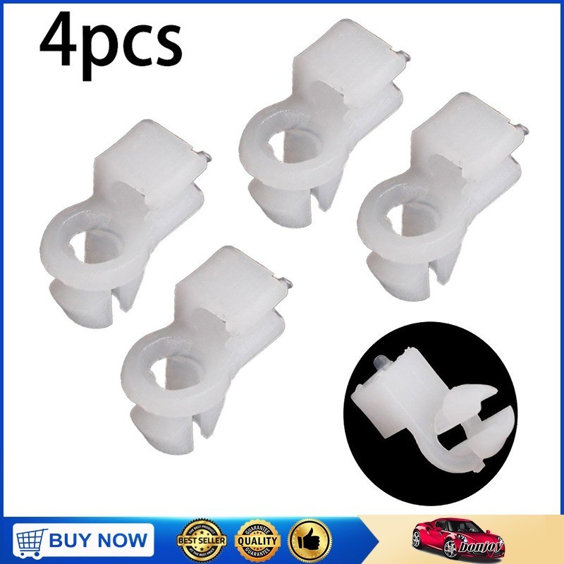 xps 4Pcs Car Door Hole Door Lock Fastener Rod Clip White Fixed Clip ...