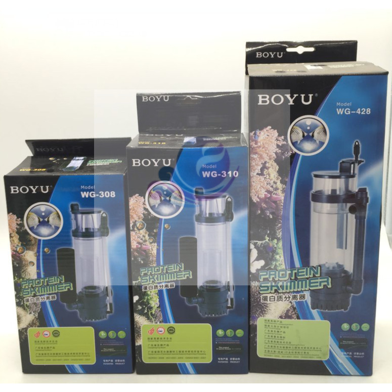 Boyu Protein Skimmer WG308 310 saltwater aquarium fish tank 鱼缸 ikan ...