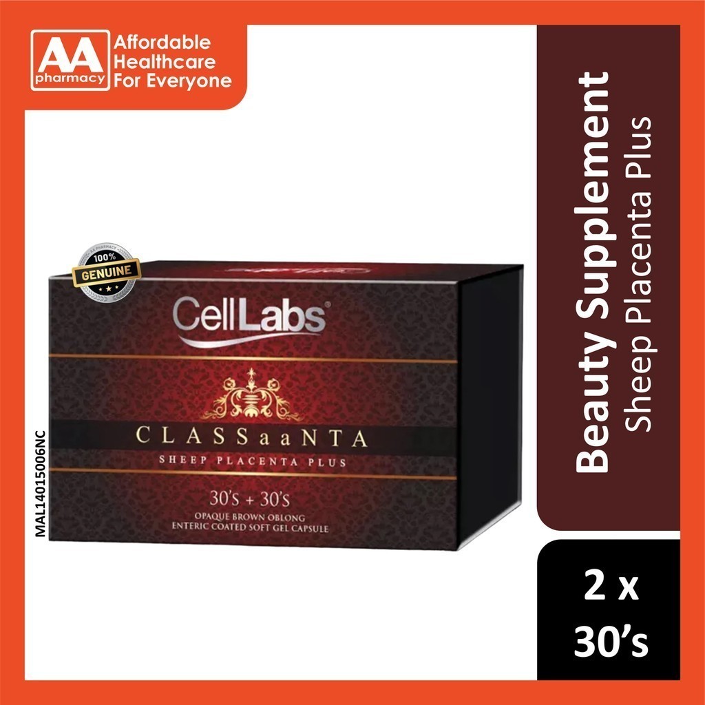 Celllabs Sheep Placenta Plus Classaanta (2X30's) | Shopee Malaysia