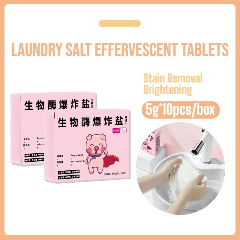 Explosive salt effervescent tablets Effervescent Salt Stain Removal ...