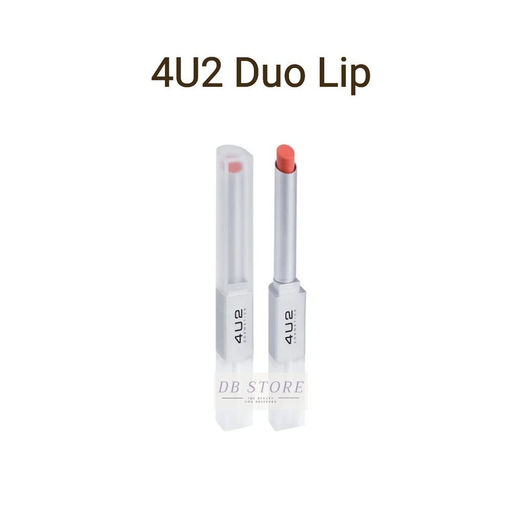 (1 Stick Free Mud Mask) Four Youth 4U2 BETTER HALF DUO LIP 2.4 g ...