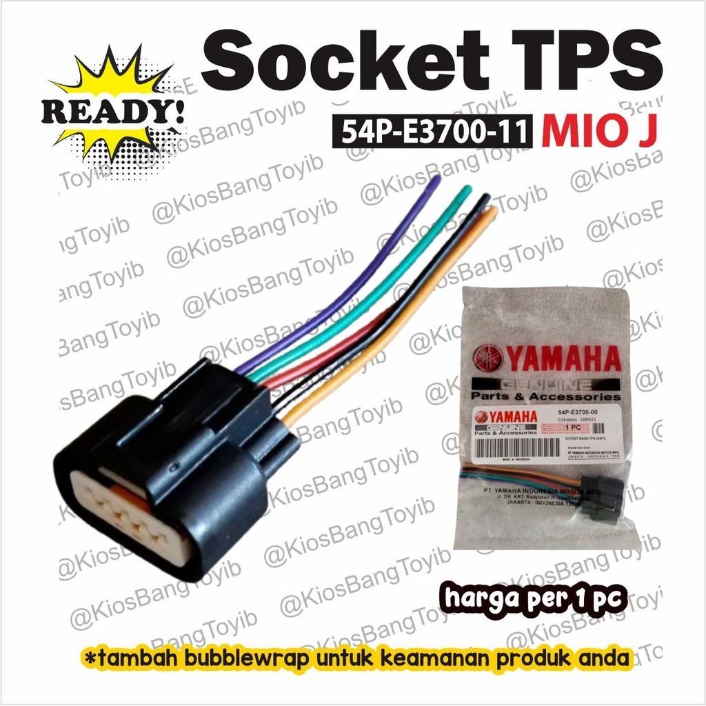 Mio J 5-wire TPS Sensor Socket Soul GT XRide Fino FI NMAX (54P-E3700 ...