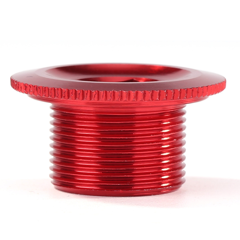M18 MTB Bike Crank Cover Screw Cap Aluminum Alloy Crankset Fitting (Red ...