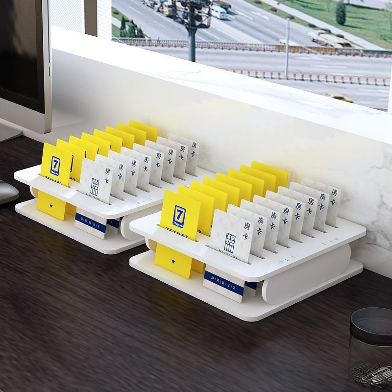 Hotel Front Desk Multi-Grid Room Card Storage Box KTV Gym Teaching ...