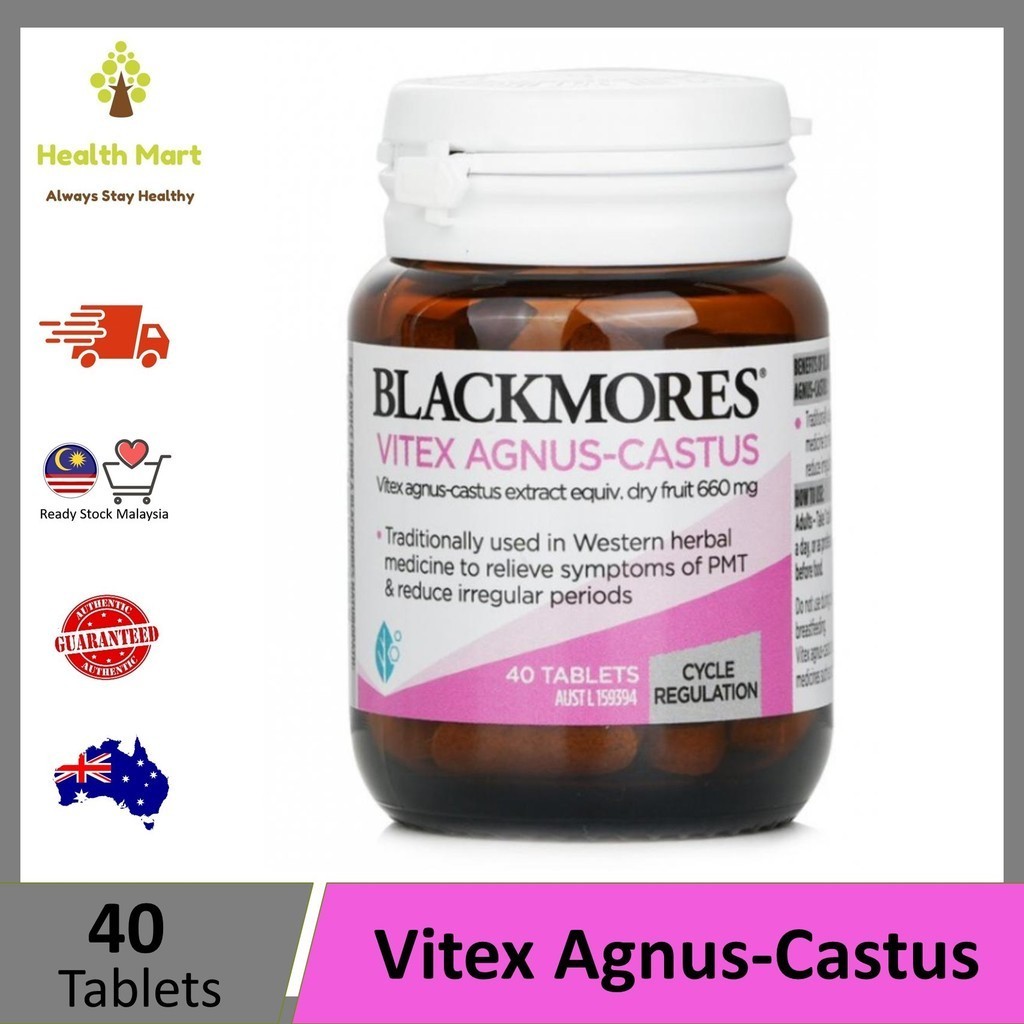 BLACKMORES Vitex Agnus Castus (40 Tablets) | Shopee Malaysia