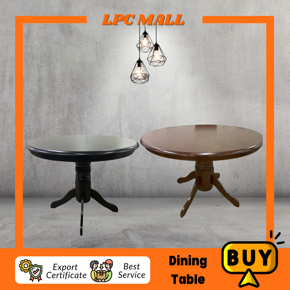 LPC - RT900 RT1200 Dining Table Round Table Round Dining Table Meja ...
