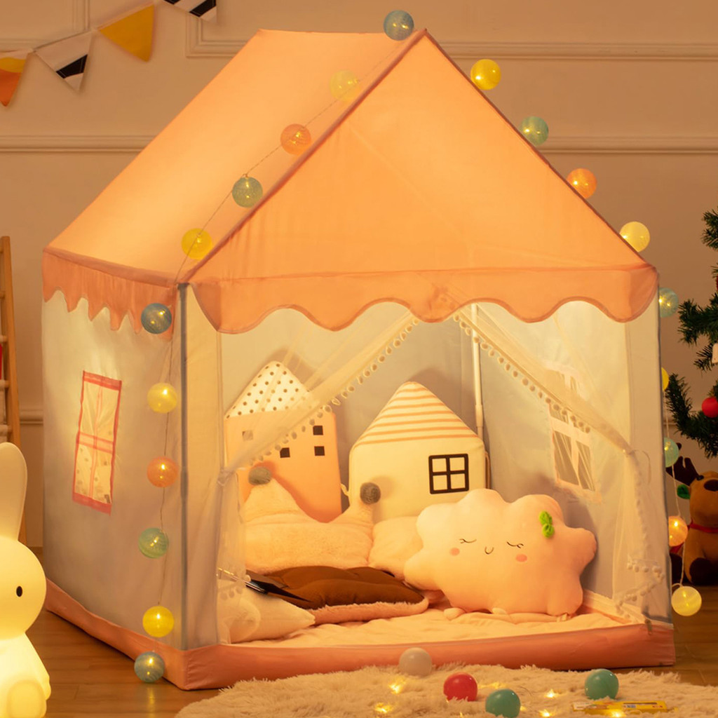 Children's Game Tent Children's Tent Indoor Princess Girl Castle Game ...
