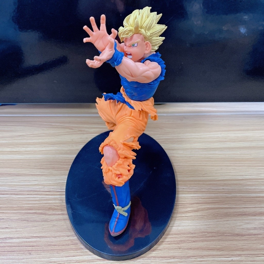 22cm Son Goku Super Saiyan Figure Anime Dragon Ball Goku DBZ Action ...