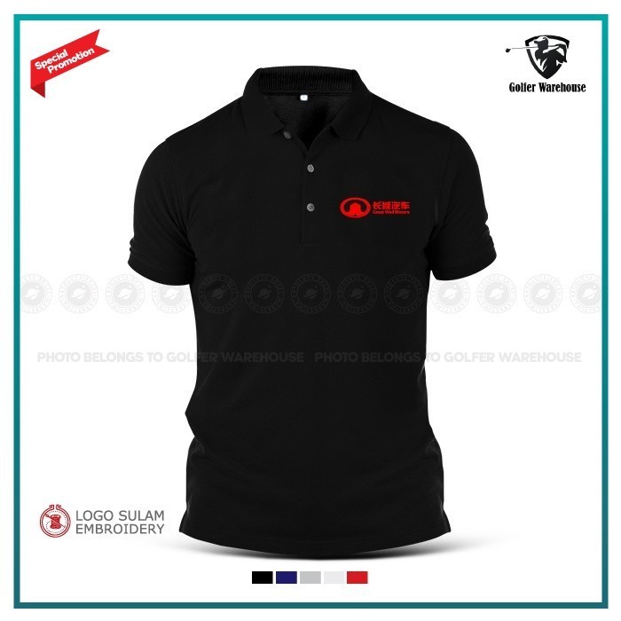 PLUS SIZE - Polo Tee Shirt GWM Great Wall Motor SUV PHEV HAVAL ORA POER ...