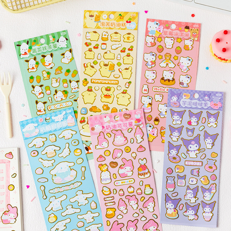 Kawaii Stickers Anime Stickers Helllokittty Stickers MyMelody Kuromi ...