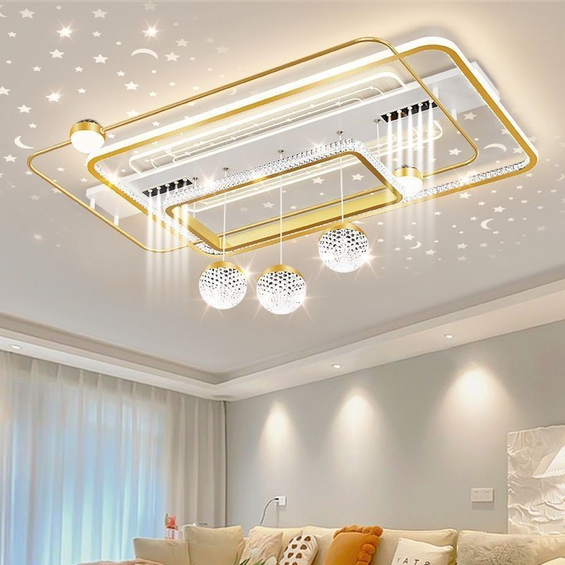 Living Room Lamp 2024 New Simple Modern Light Luxury Star Ceiling ...