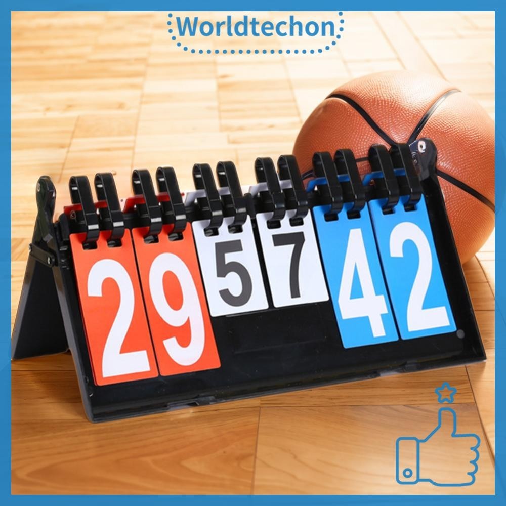 ღ worldtechon ღ Scoreboard Score Keeper Score Flipper For Basketball ...