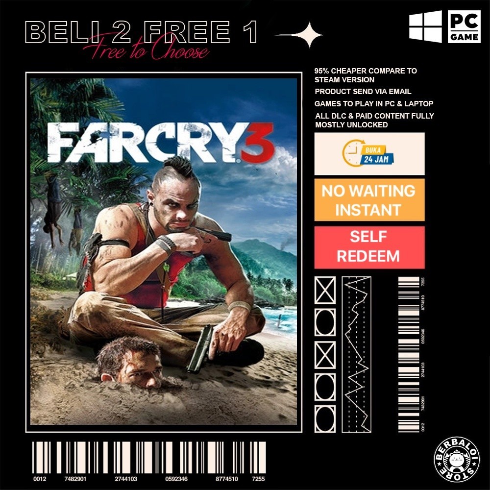 [FAST SEND] Far Cry 3 Complete Collection [PC GAME | PC DIGITAL ...
