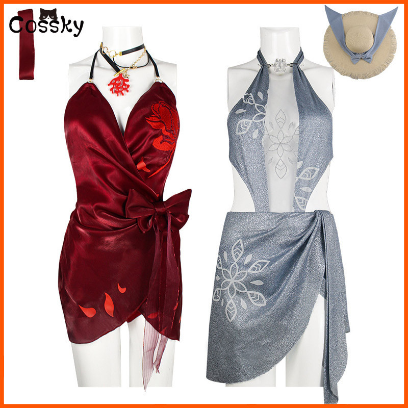 Naraka: Bladepoint Game Cosplay Gu Qinghan Summer Limited Skin Swimwear ...