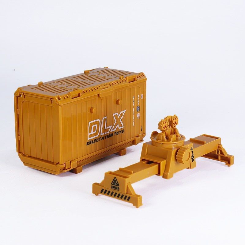 Delixin Container Crane Toys Children Simulation Dock Port Gantry Crane ...