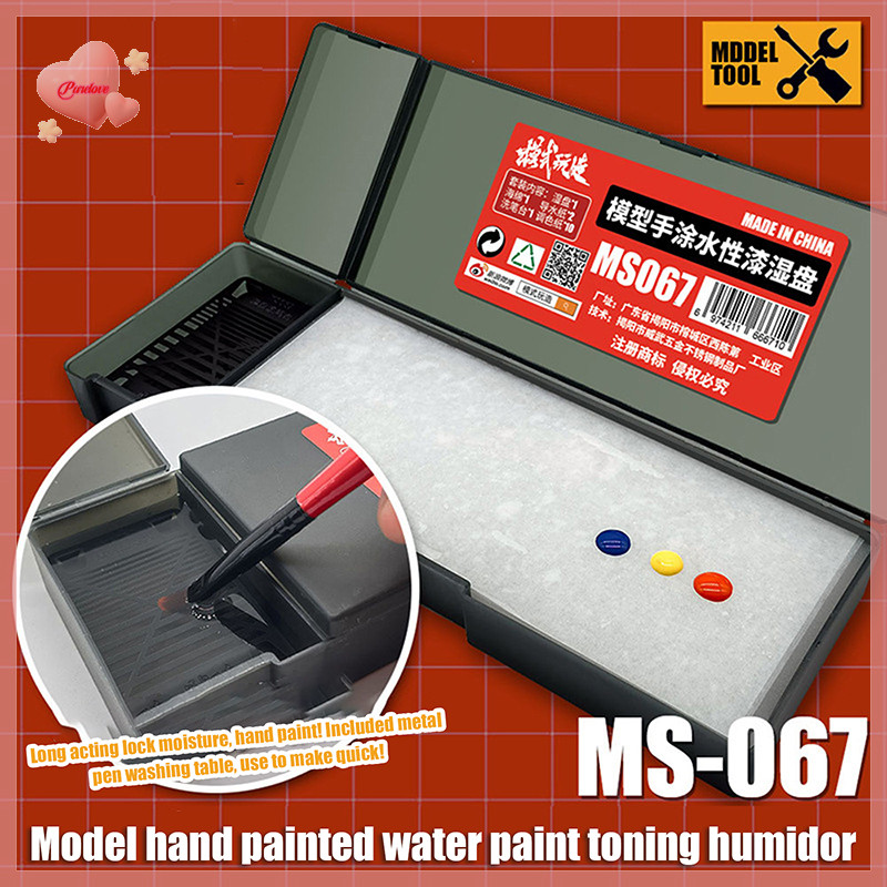 Purelove> Portable Wet Palettes For Acrylic Paing Model Coloring Wet ...