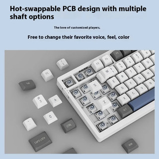 BatKnight BK99 Pro Smart Mechanical Keyboard with Foldable Handle ...