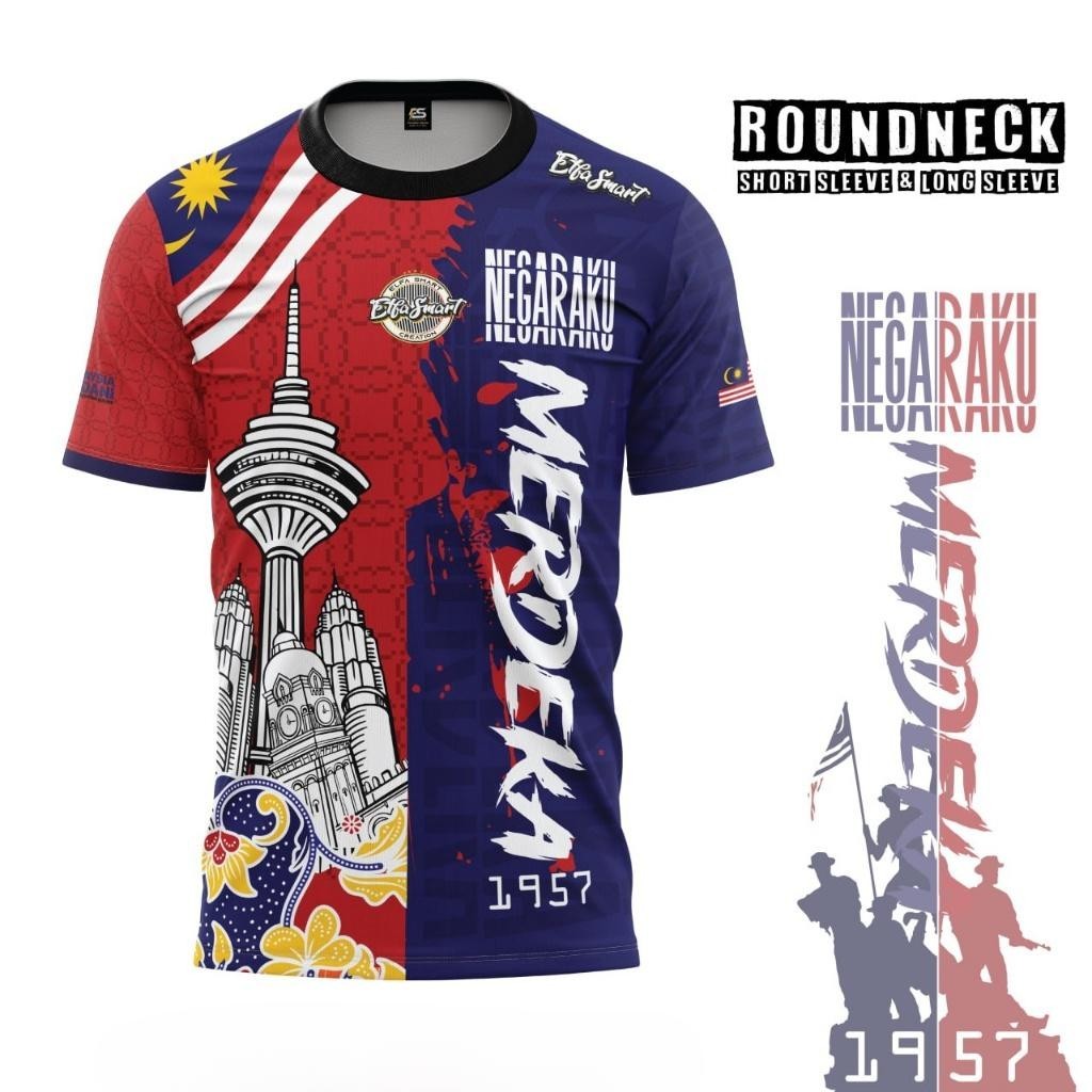 New 2024 MERDEKA EDITION 2023 JERSEY (BLUE) | Shopee Malaysia