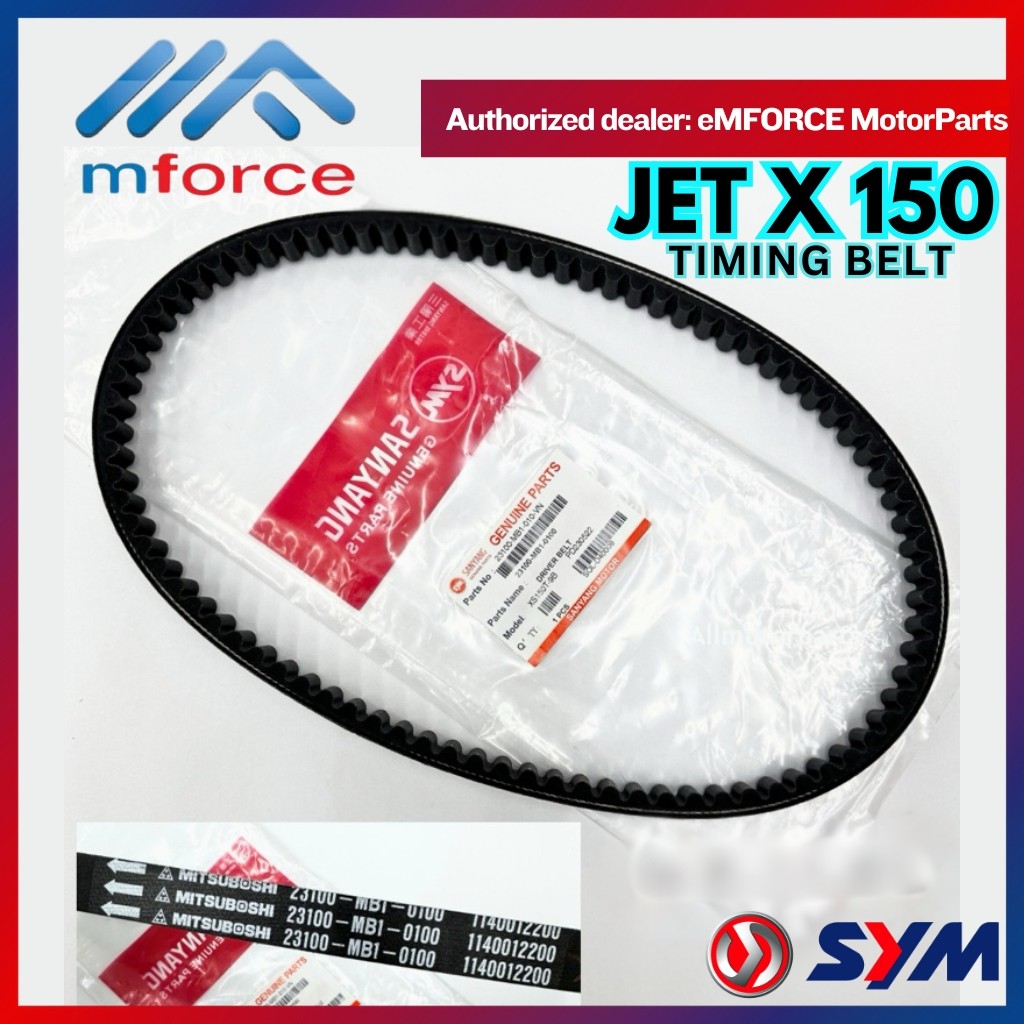 SYM JET X 150 JETX-150 JET-X 150 BELTING V BELT TIMING BELT TALI 23100 ...