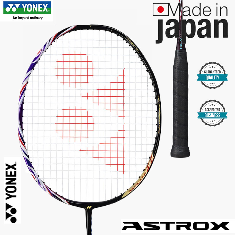 YONEX ASTROX 100ZZ BP Racket Badminton Full Carbon Single 4U 25Lbs 83g Buatan Jepun | Shopee ...