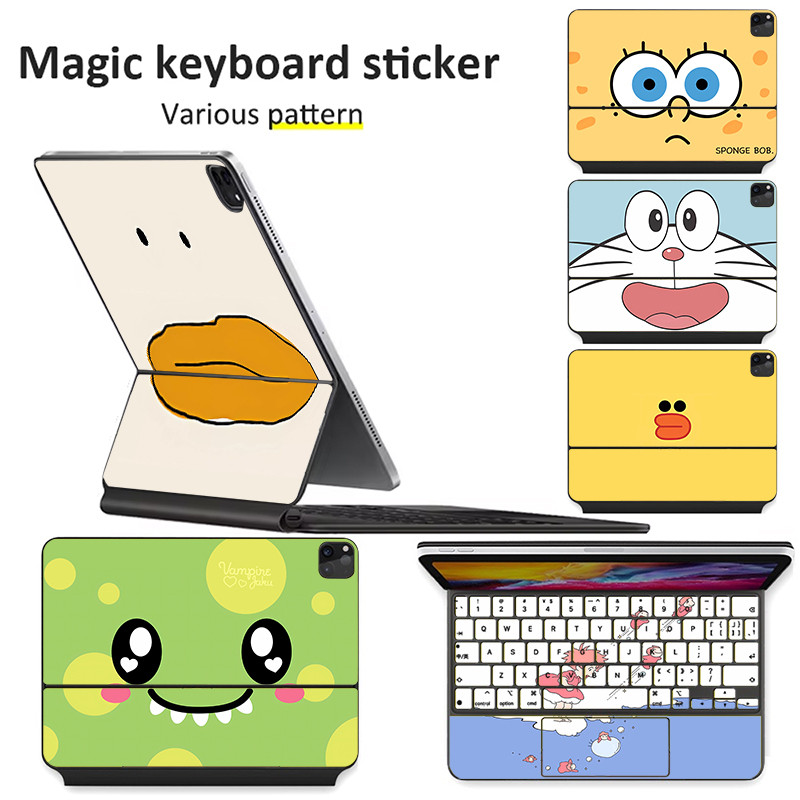 Magic Keyboard Compatible Full Body Case for 2024 iapd Pro M4 Air M2 11 ...