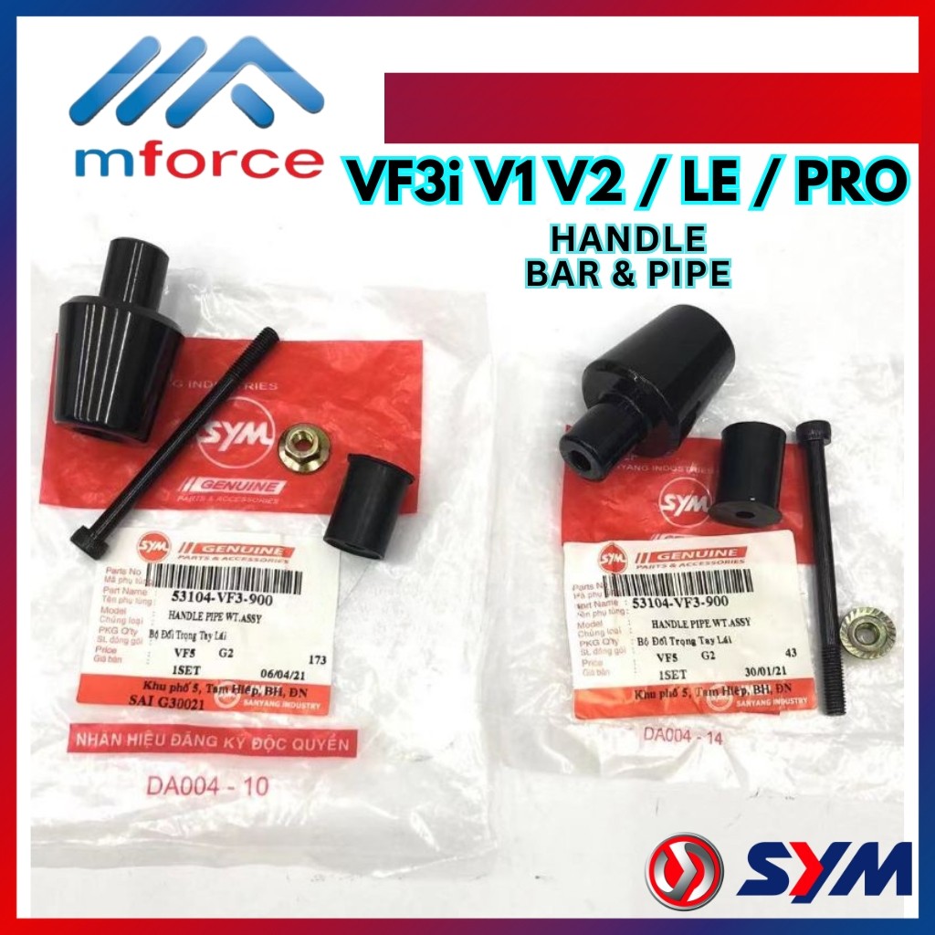 SYM VF3 VF3I V1 V2 LE PRO HANDLE BAR PIPE HANDLE BALANCER GRIP 53104 ...