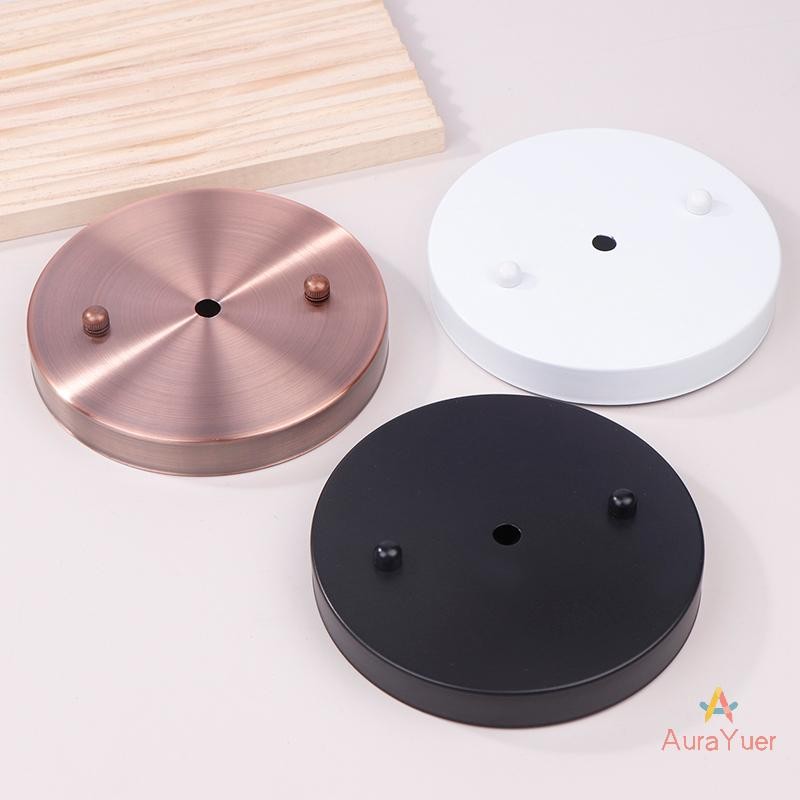 [AuraYuer] 150mm Ceiling Rose 15cm Ceiling Canopy Iron Ceiling Plate ...